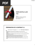 Mora Debitoris and Creditoris Explained | PDF | Breach Of Contract | Debtor
