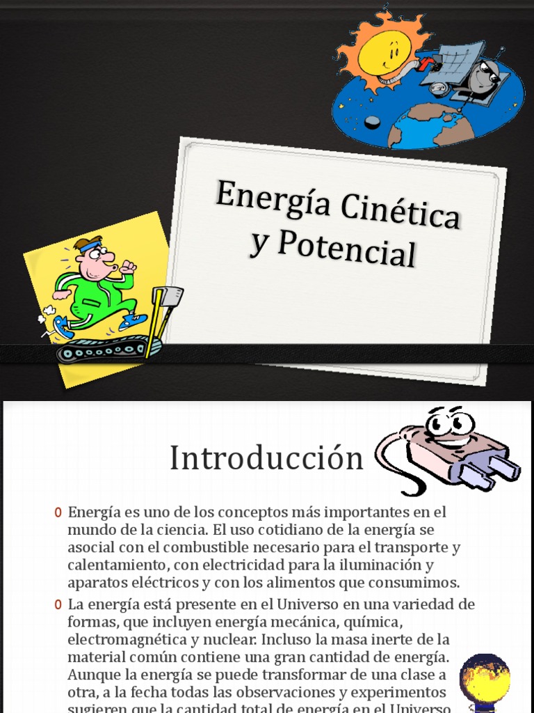 Energía Cinética y Potencial Explicada | PDF | Energía cinética ...
