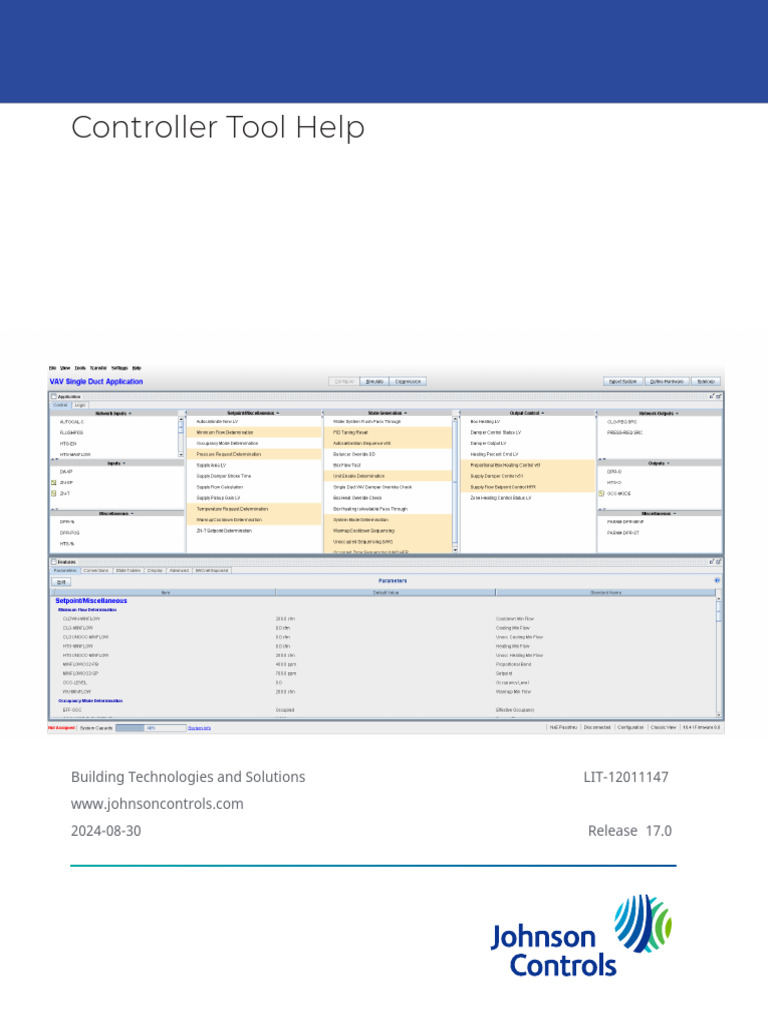 Controller Tool Help Guide 17.0 | PDF | Graphical User Interfaces | System