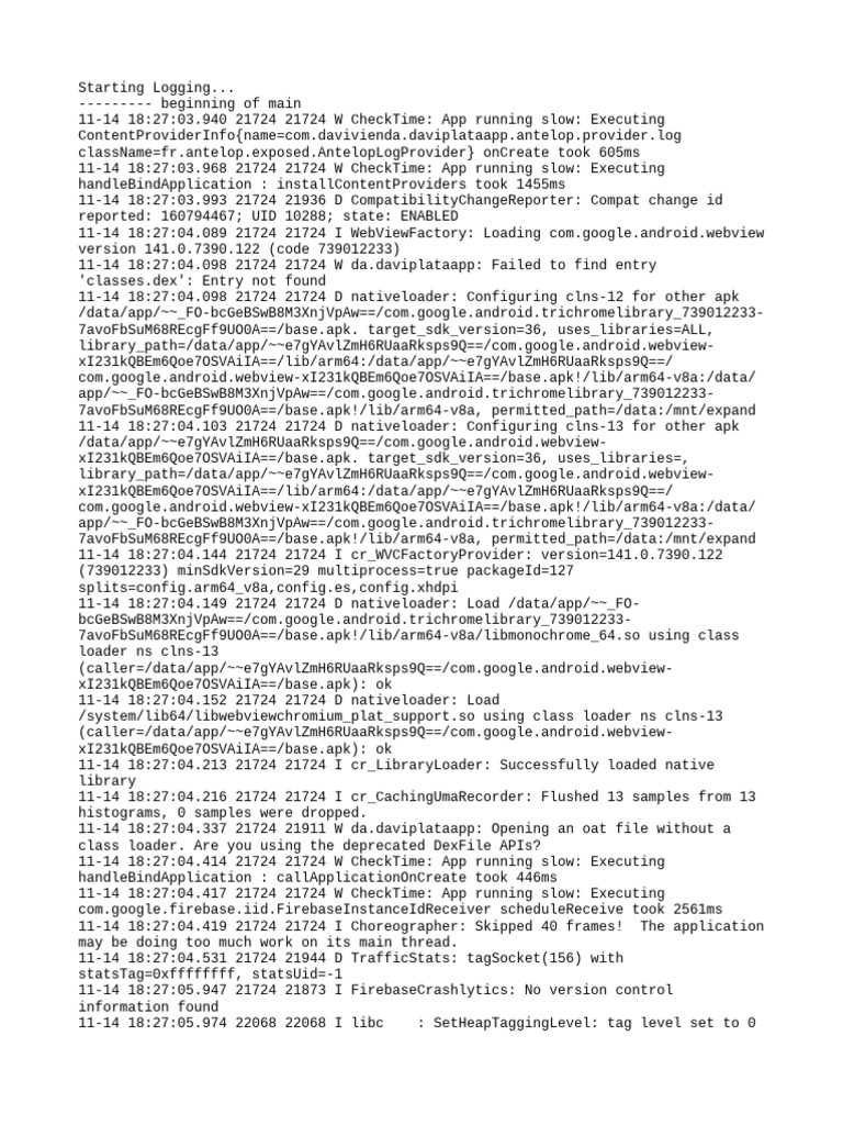 Log A | PDF | Computing | System Software