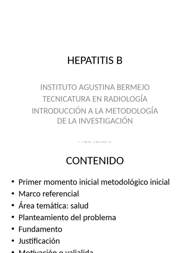 Hepatitis B | PDF