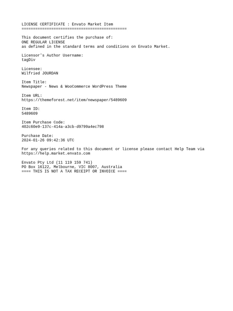 Newspaper License | PDF