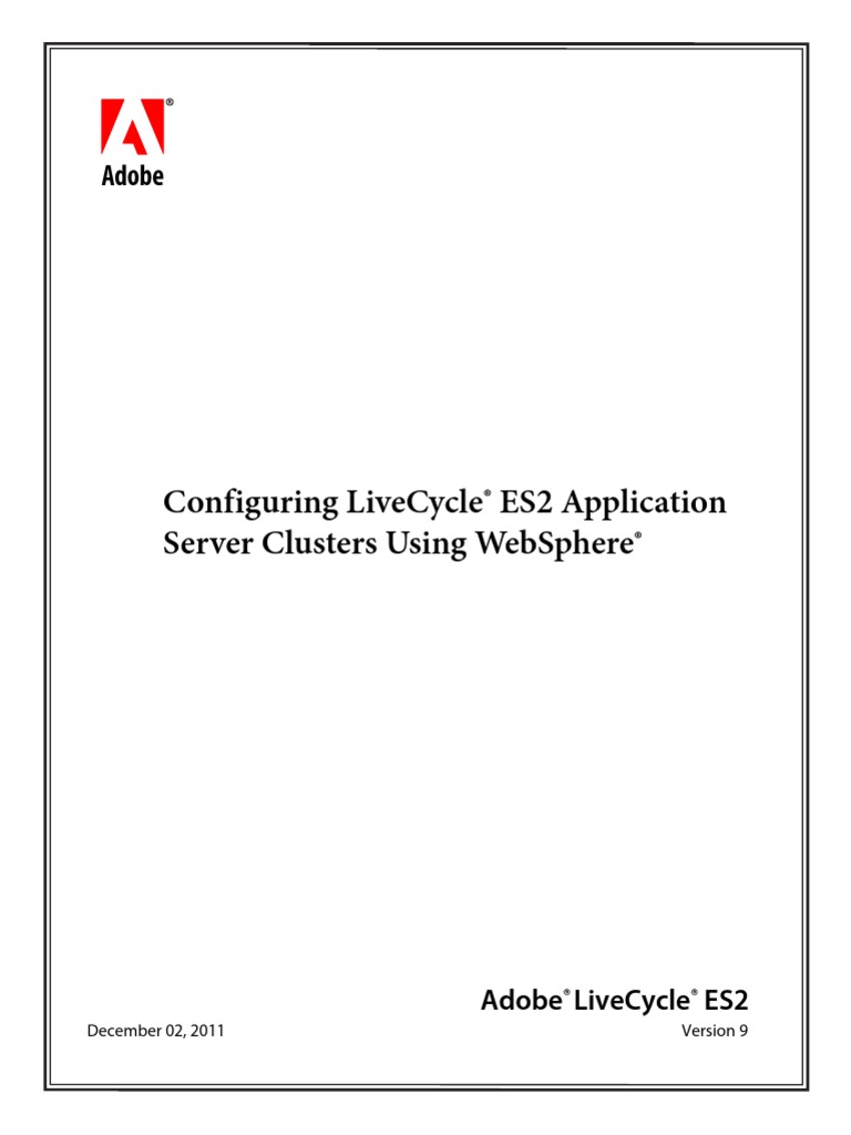 Clustering Websphere | PDF | Computer Cluster | Portable Document Format