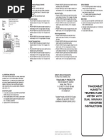 HTC-1 Thermometer Hygrometer Manual | PDF | Temperature | Fahrenheit
