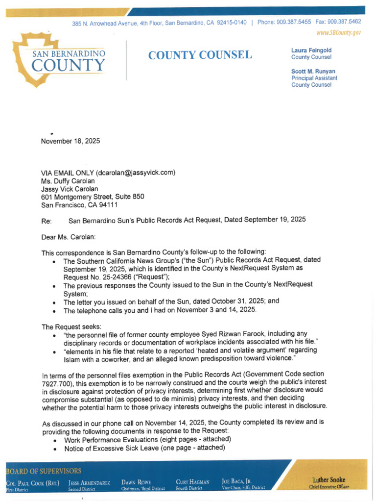 Syed Rizwan Farook Performance Reviews | PDF