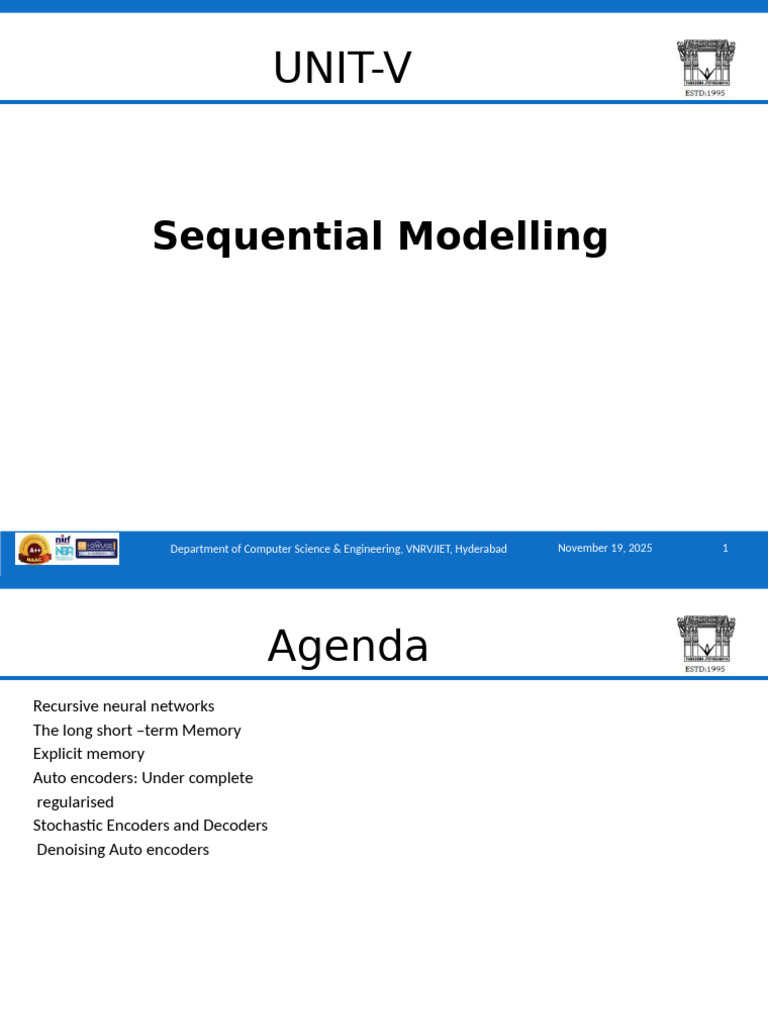 DL UNIT -6 | PDF | Learning | Applied Mathematics