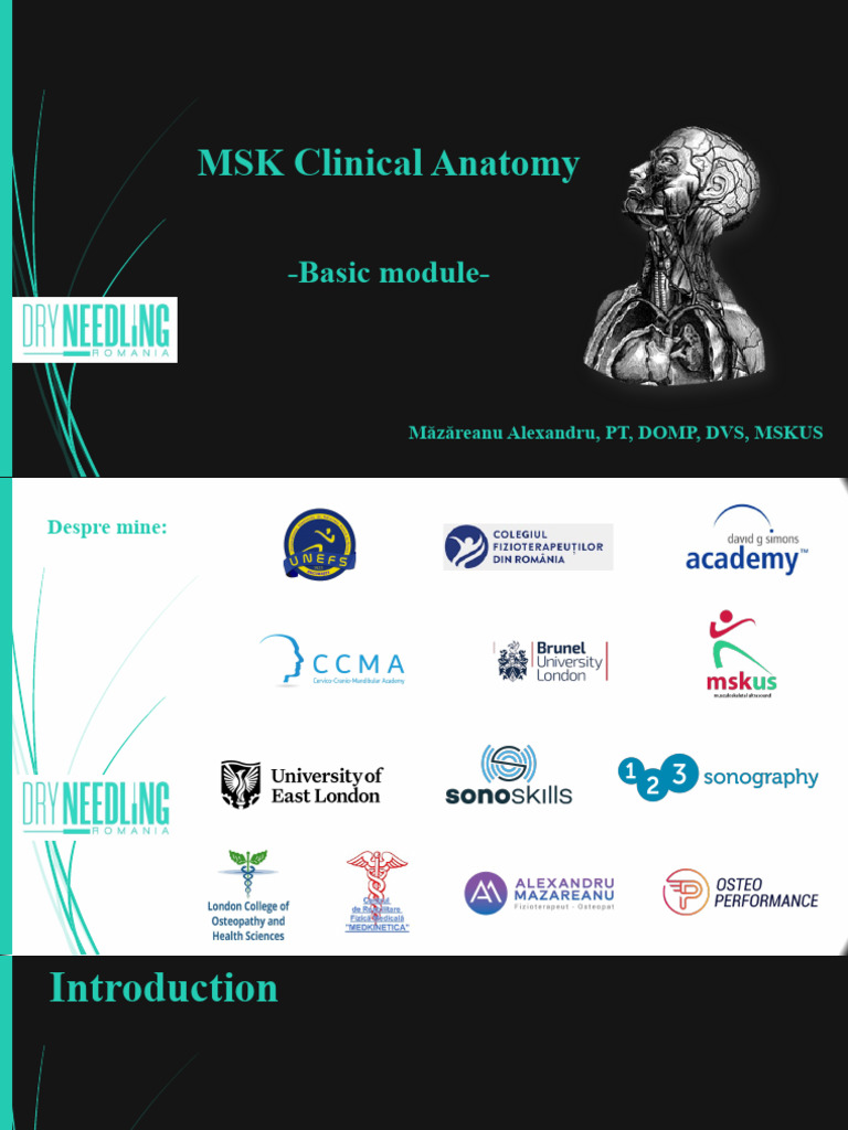 MSK Clinical Anatomy Basic Module | PDF | Human Leg | Thumb
