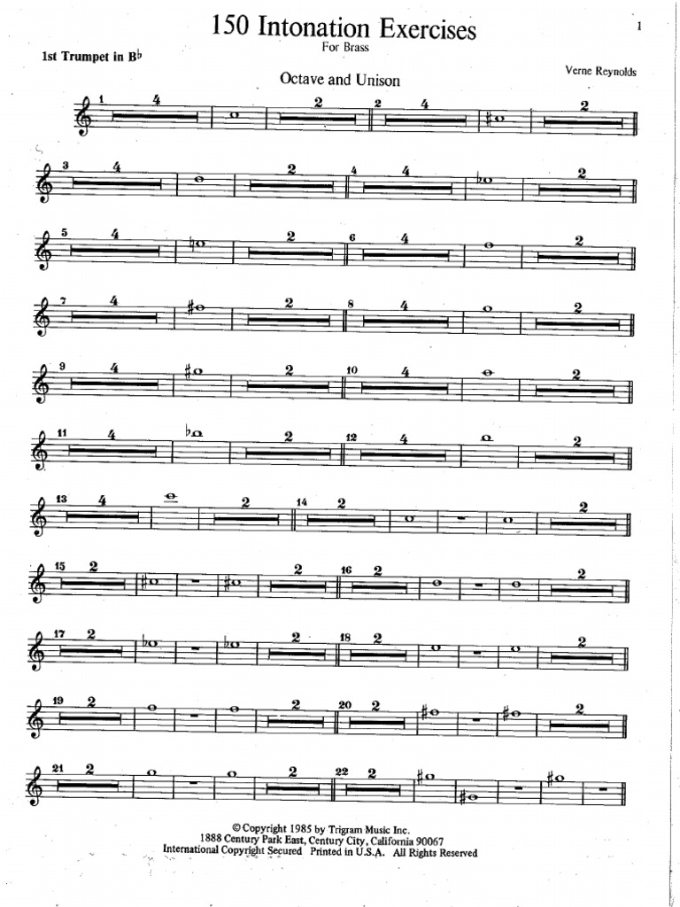 150 Intonation Exercises | PDF