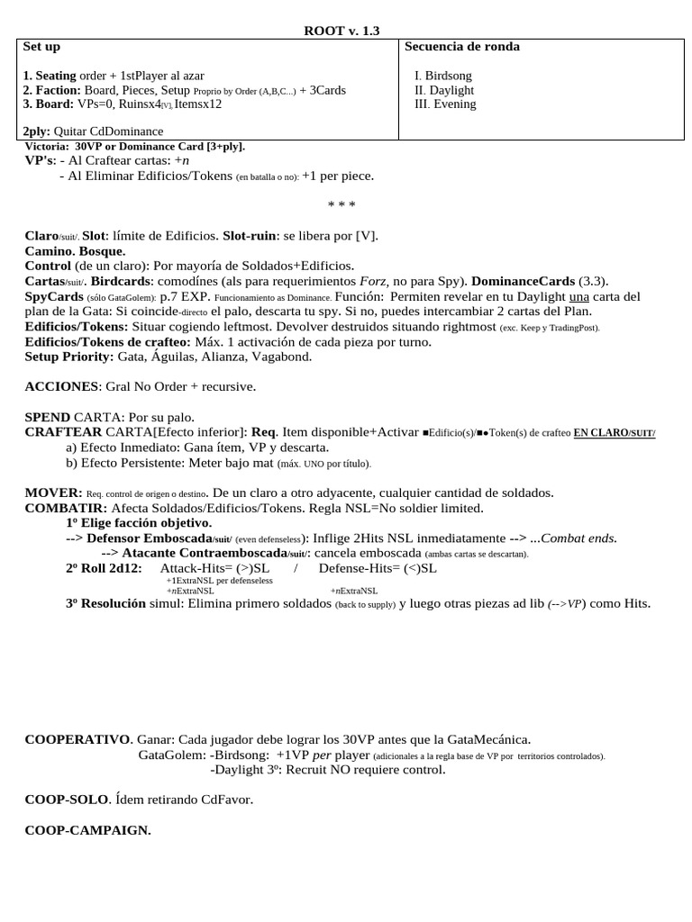 Root Ac Rules | PDF