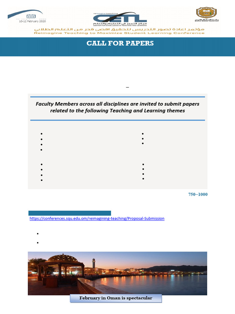 Call for Papers | PDF