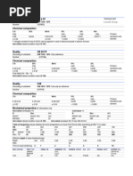 AISI 1006 and SWCH Material Comparison | PDF