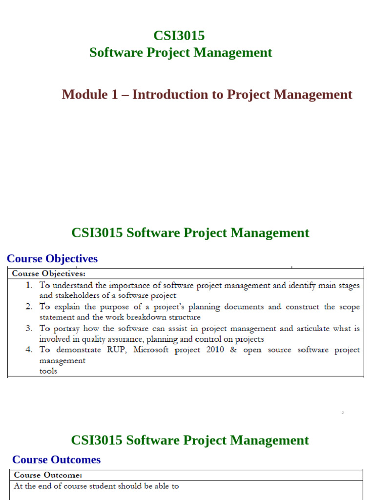 Project Management Framework Notes | PDF | Project Management ...