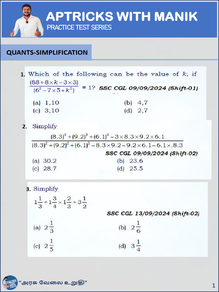 Simplification | PDF