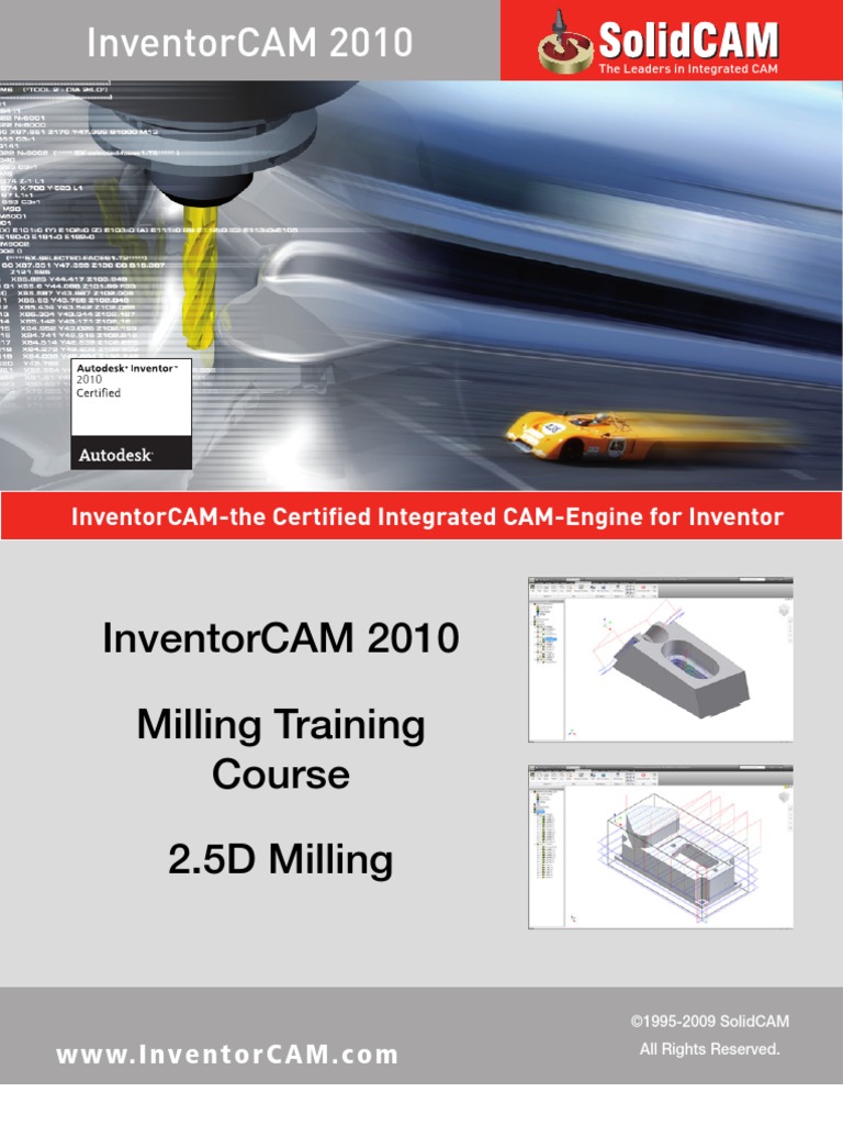 Inventor Cam 2010 Milling Training Course 2 5D Milling | PDF ...