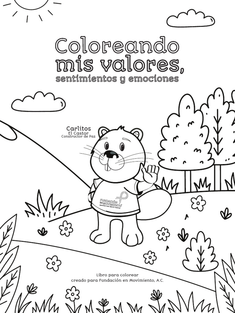Libro para Colorear: Valores y Emociones | PDF