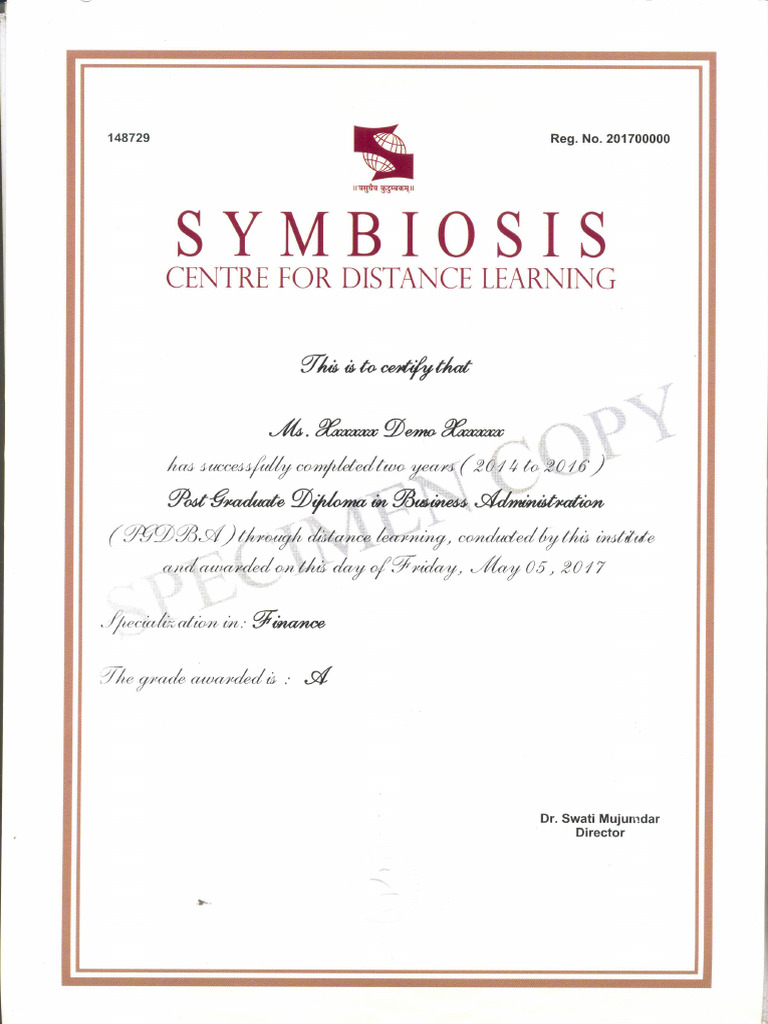 Sample Certificate | PDF