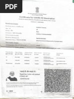 Indos Certificate | PDF