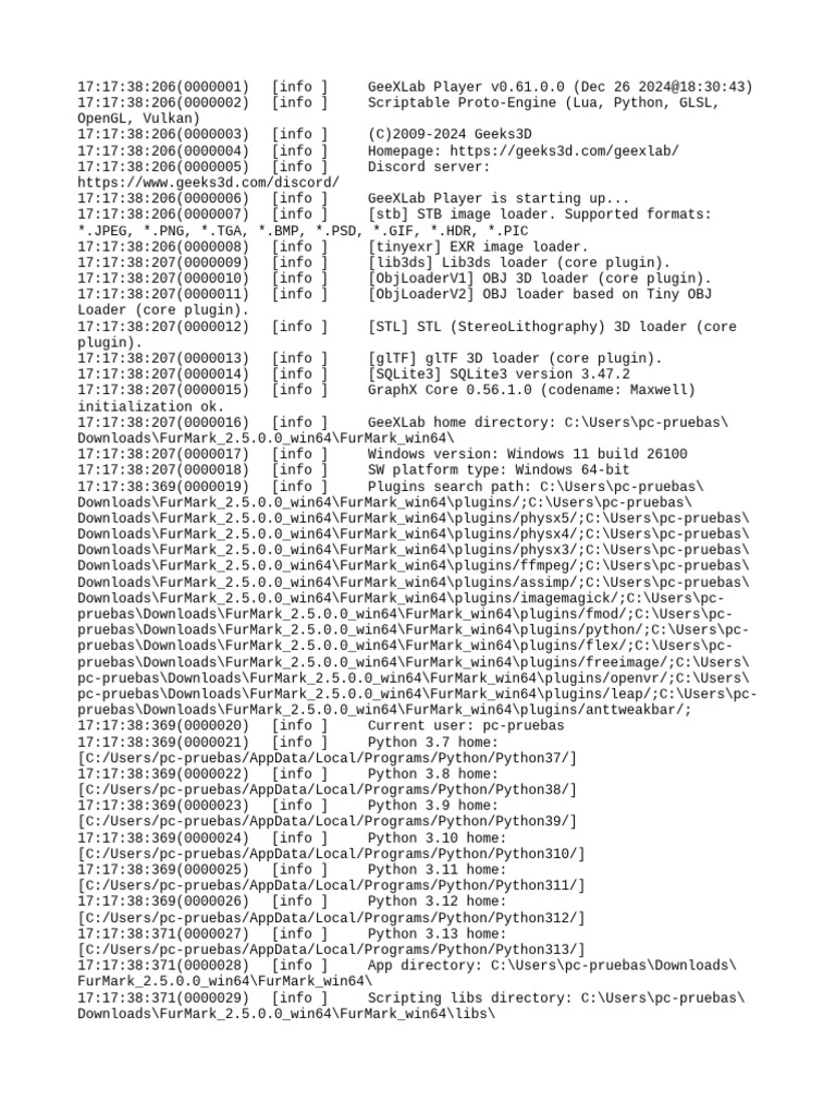 _geexlab_log | PDF | Graphics Processing Unit | Computer Graphics