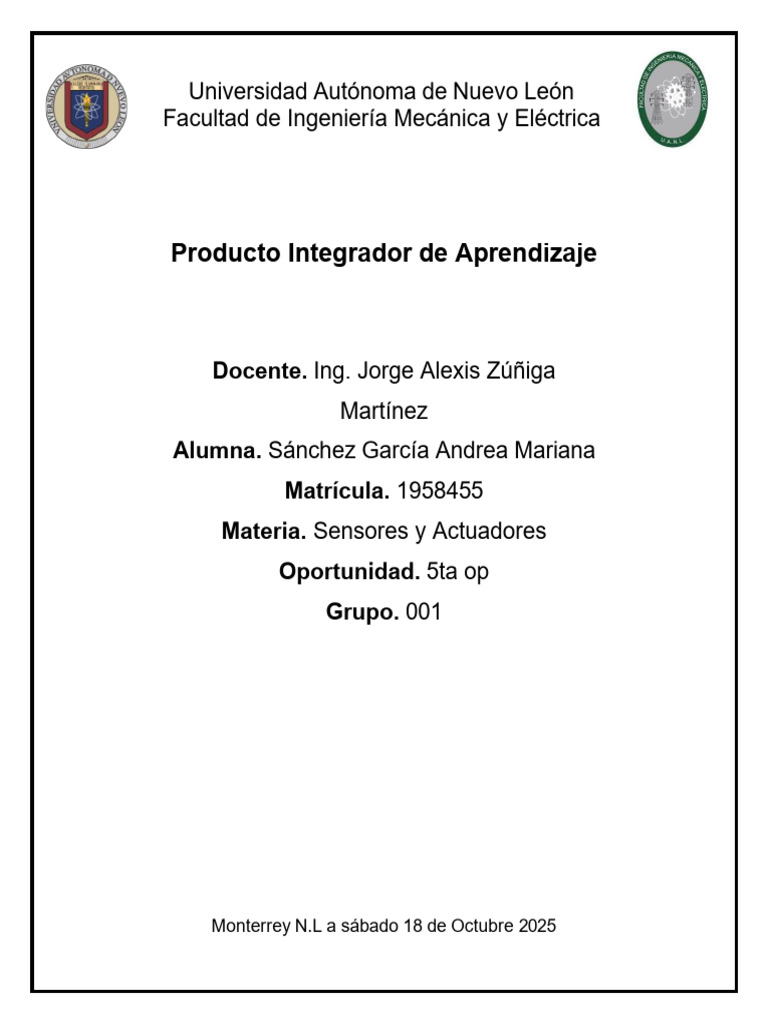 Pia Sensores y Actuadores | PDF | Solenoide | Sensor