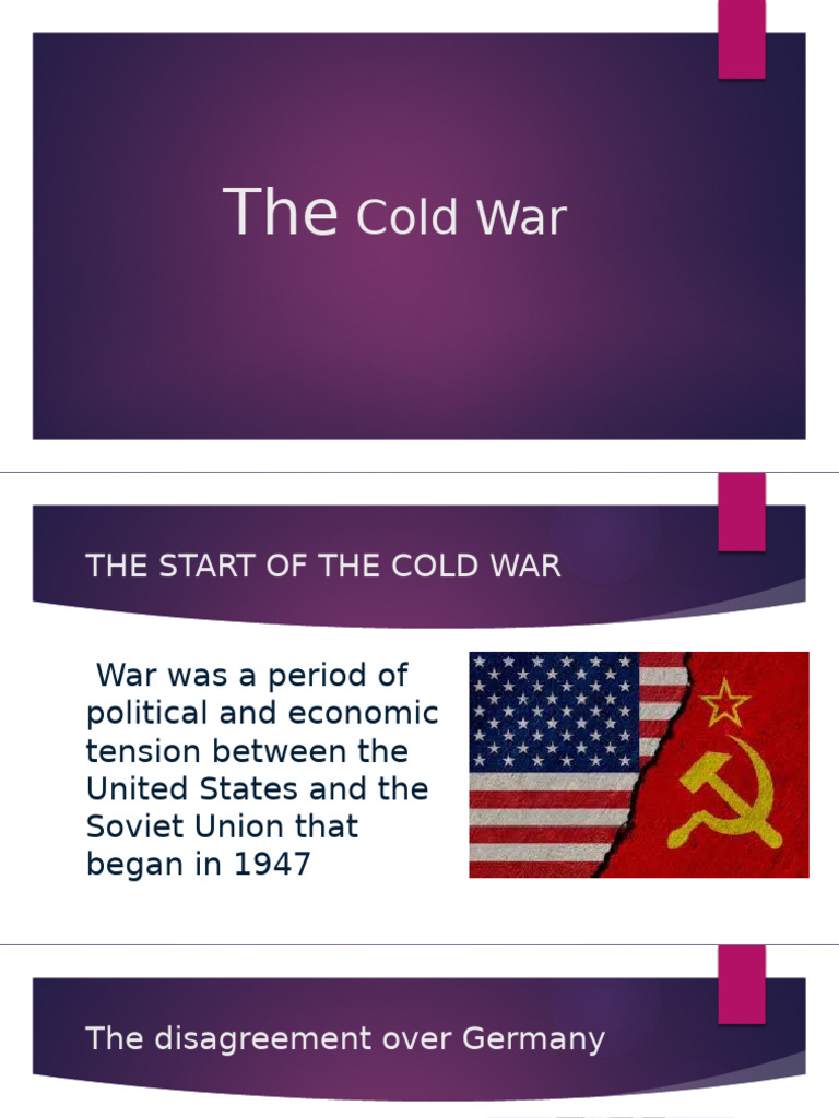 Overview of the Cold War Timeline | PDF