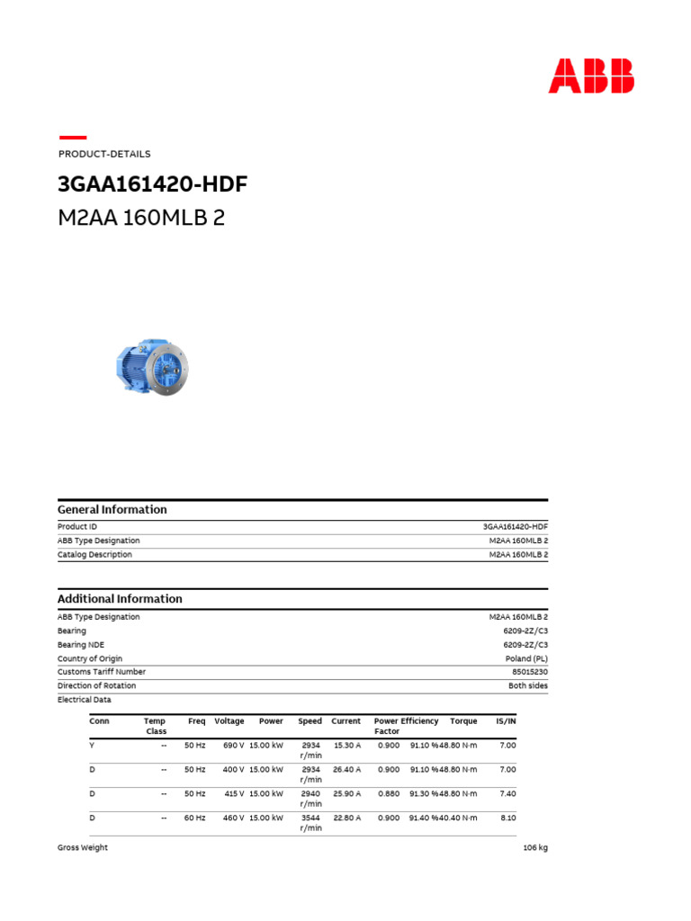 EN_3GAA161420-HDF | PDF | Power (Physics) | Electric Power