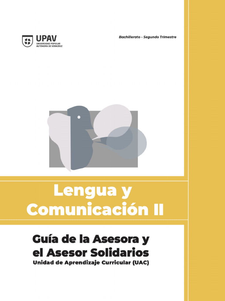 Uac Lengua y Comunicación Ii | PDF | Plan de estudios | Comunicación