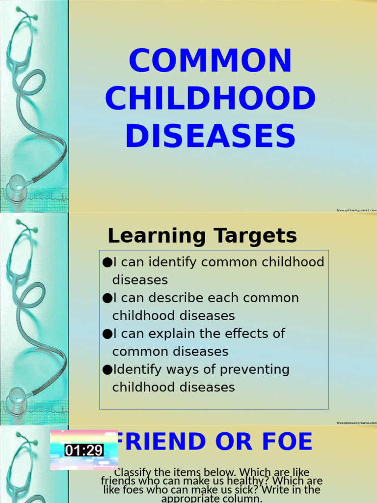 h3 - Common Childhood Diseases | PDF | Common Cold | Influenza