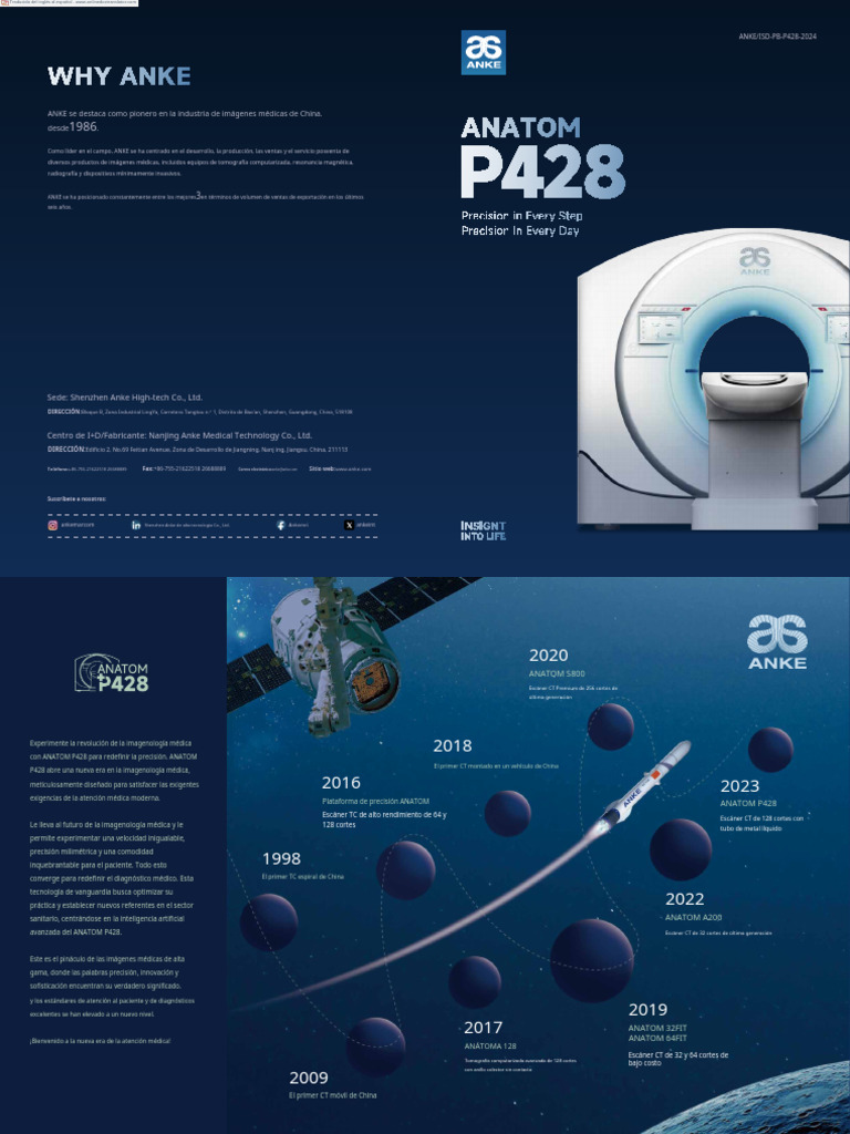 Innovaciones en Imagenología Médica ANKE | PDF | Imagenes medicas | Ct Scan