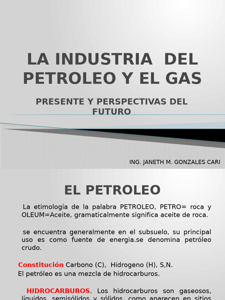La Industria Del Refino Del Petroleo | PDF | Petróleo | Refinería de ...