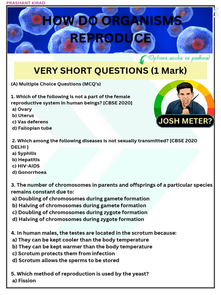 How Do Organisms Reproduce | PDF | Sexual Reproduction | Reproduction