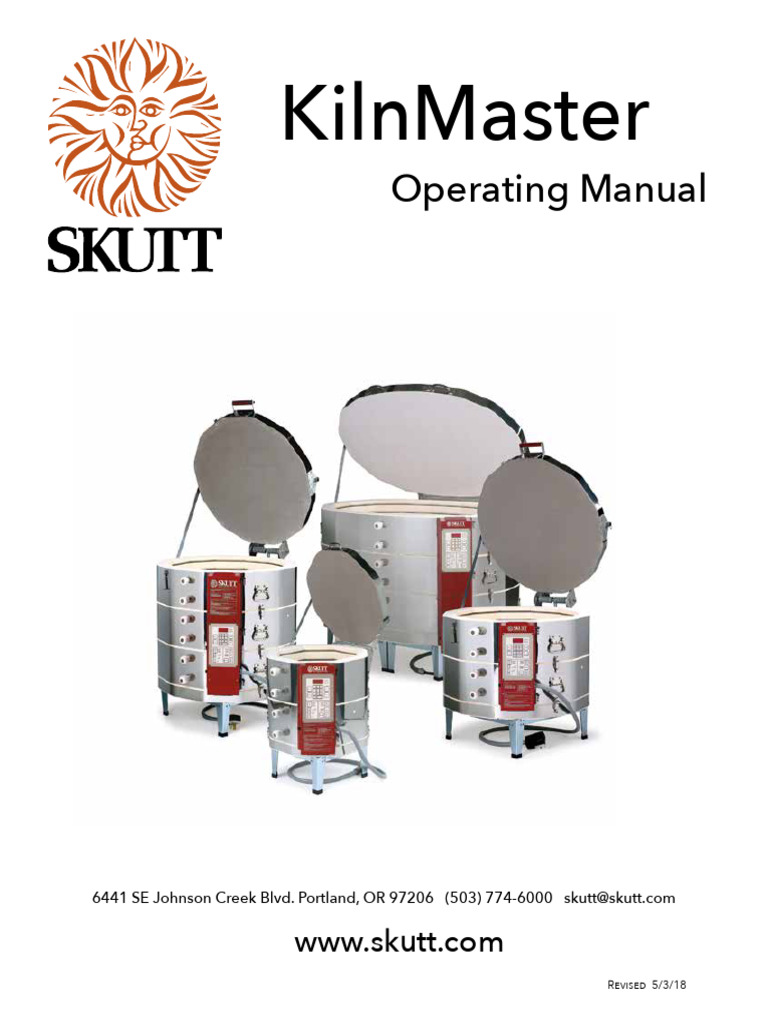 Skutt KilnMaster Operating Manual | PDF | Thermocouple | Fahrenheit