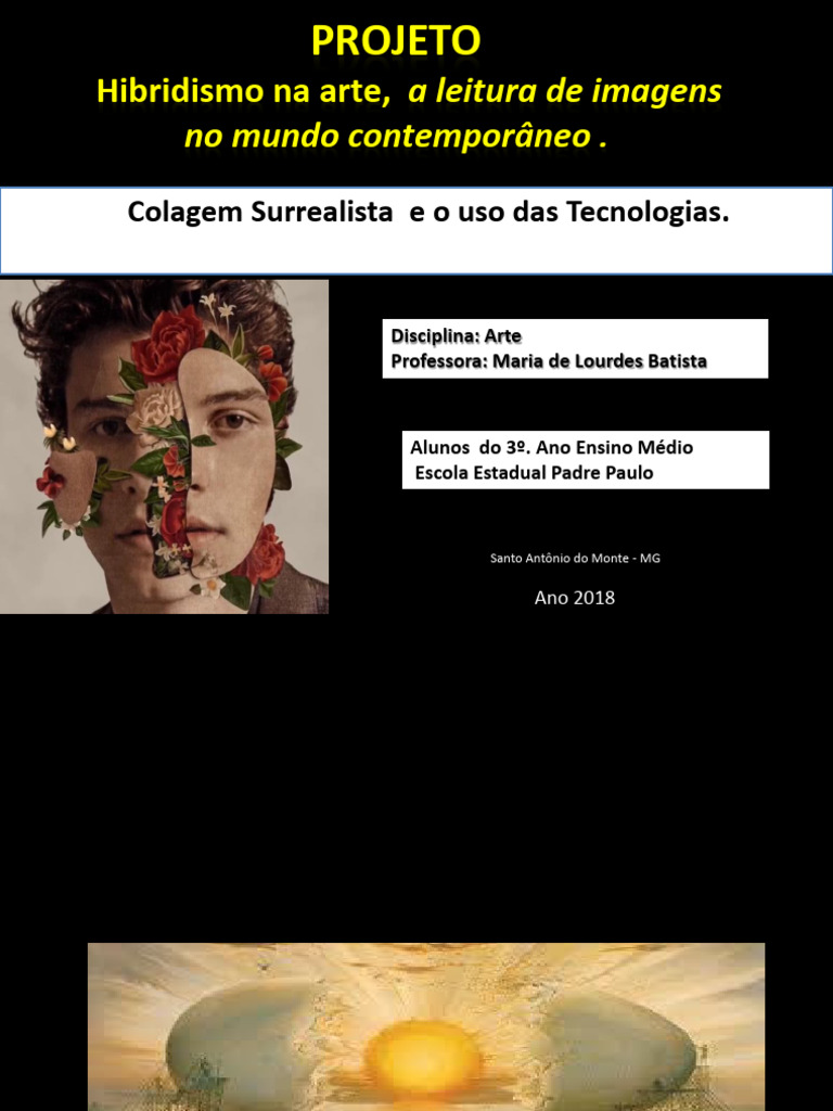 Hibridismo e Colagem na Arte Contemporânea | PDF | Imagem | Surrealismo
