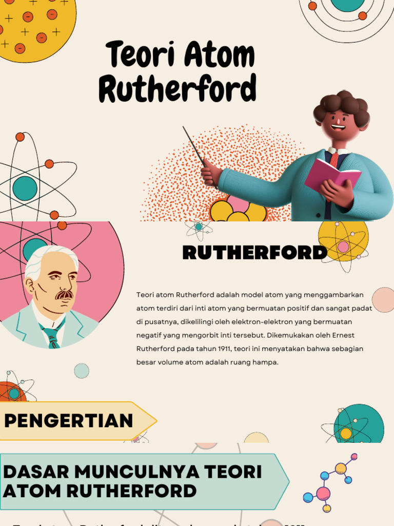 Atomic Theory Science Presentation Colorful 3D Style | PDF