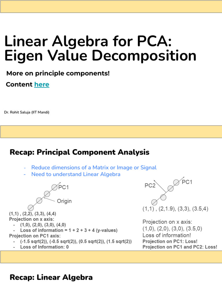 L13.pptx | PDF | Eigenvalues And Eigenvectors | Principal Component Analysis
