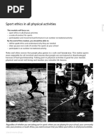 Olympic and Paralympic Values in Sport | PDF | Sports