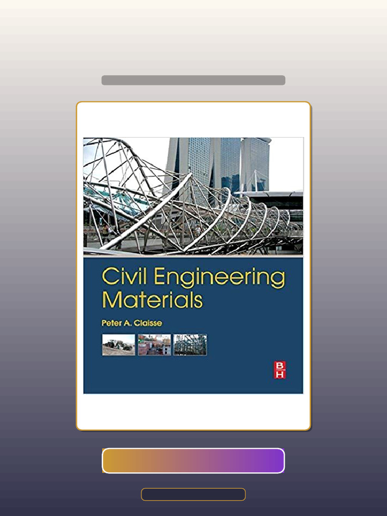 Answers For Civil Engineering Materials by Peter A Claisse Ebook and ...