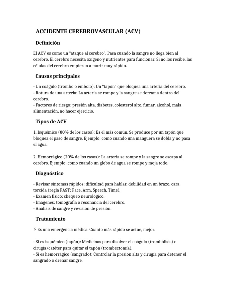 ACV Resumen | PDF