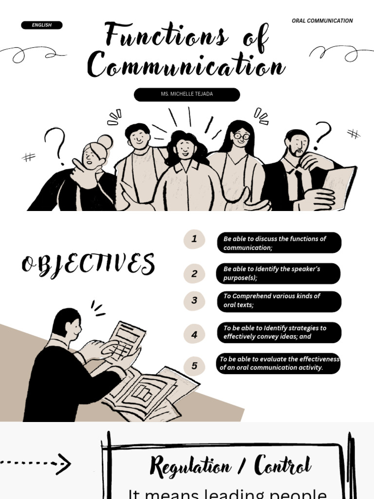 Function of Communication | PDF