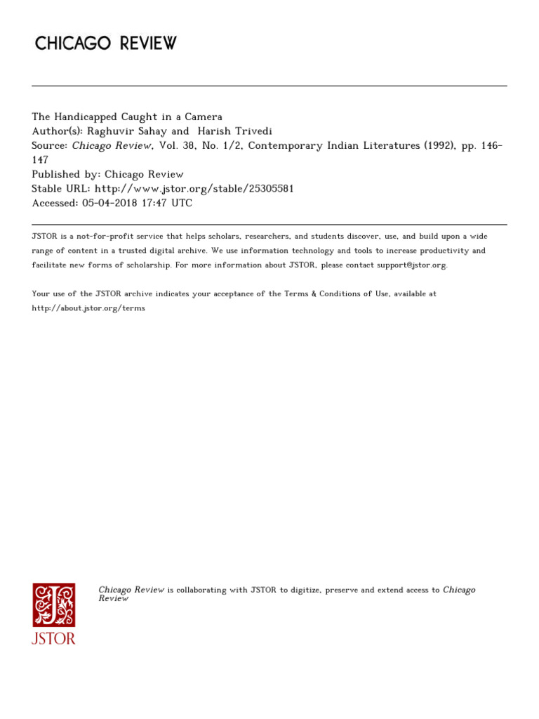 Handicapped Perspectives in Media | PDF