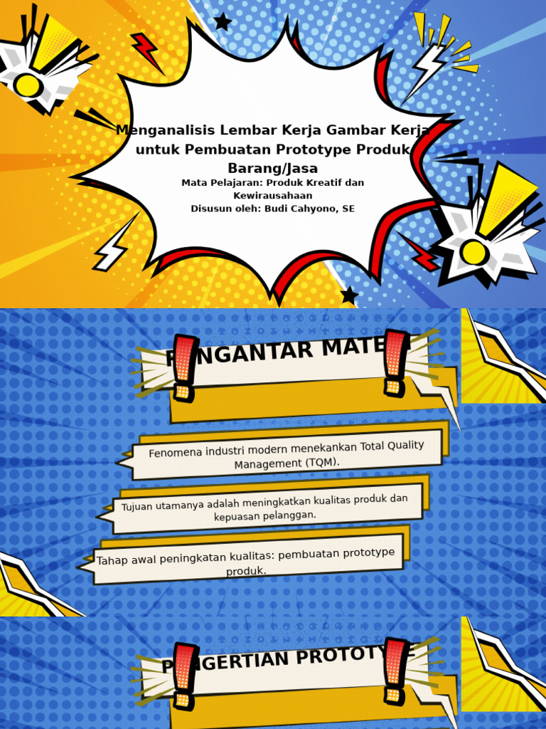 Menganalisis Lembar Kerja Gambar Kerja Untuk Pembuatan Prototype Produk BarangJasa | PDF