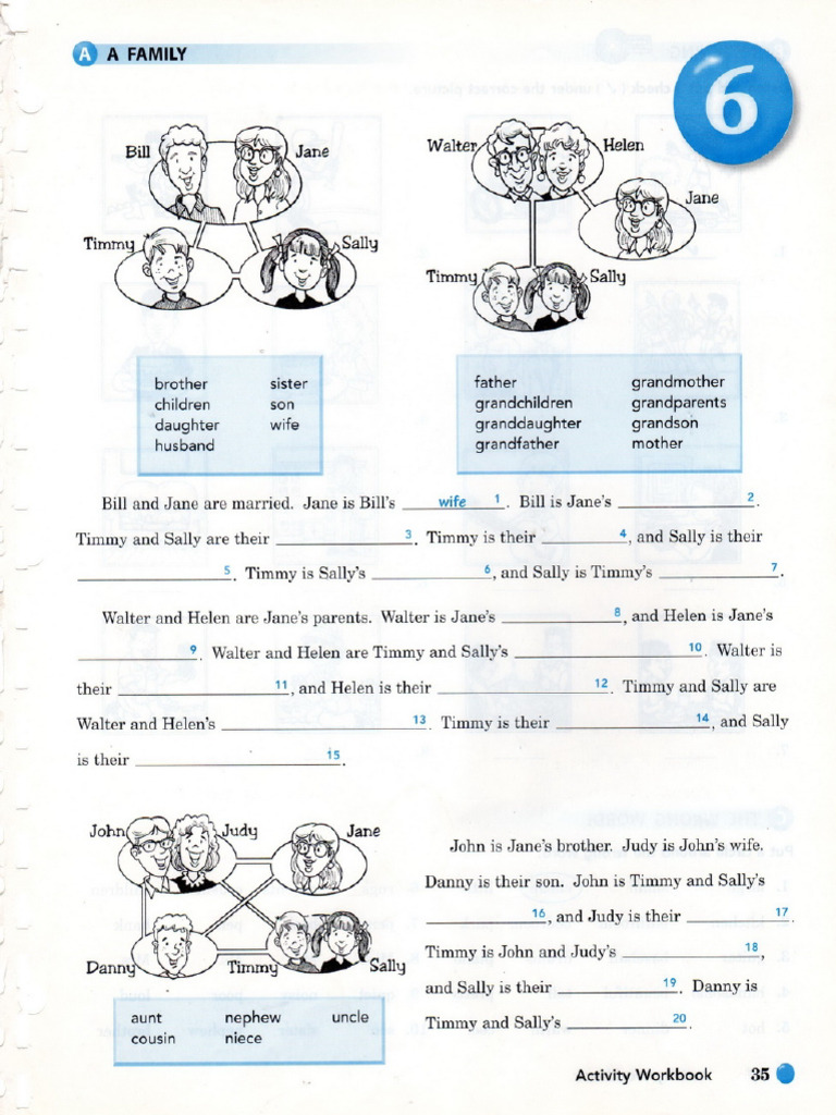 Side by Side 1 Activity Book 6 | PDF