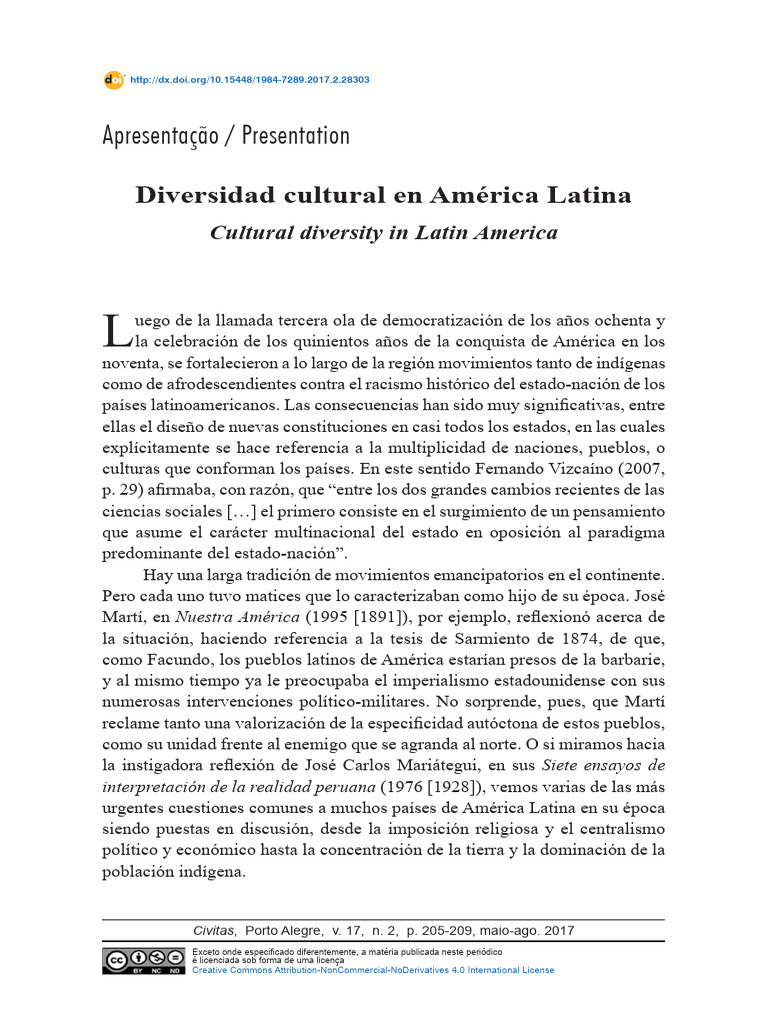 Diversidad cultural en América Latina | PDF | America latina | Grupo ...