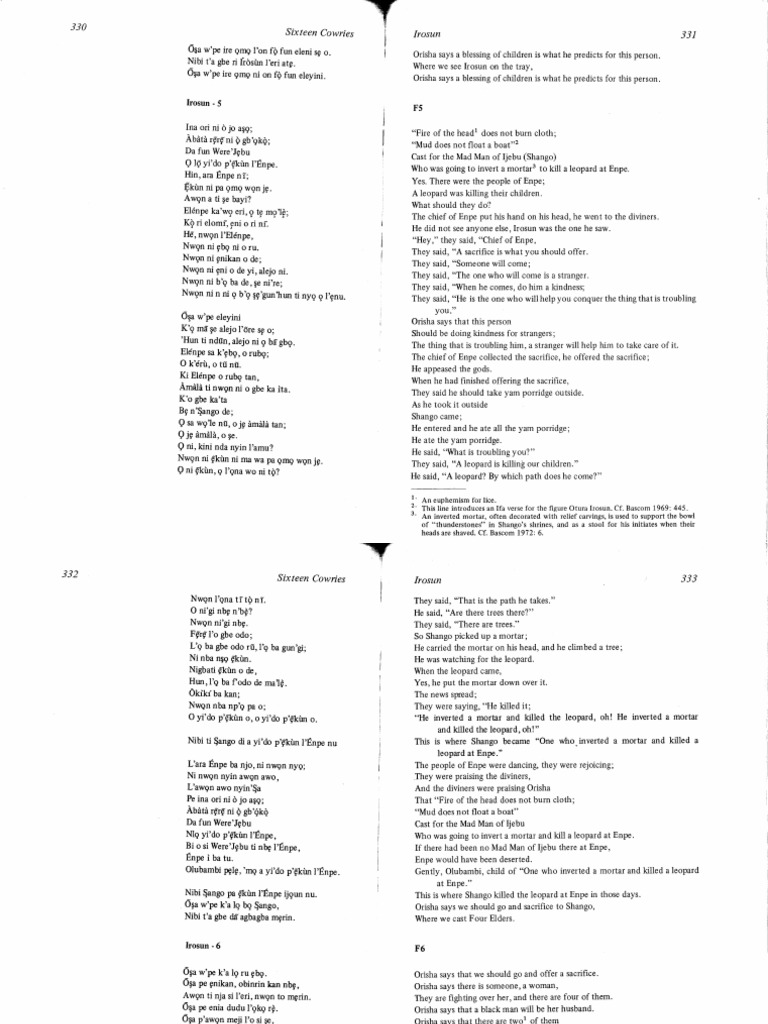 4 Bascom William Sixteen Cowries Compactado 3 | PDF
