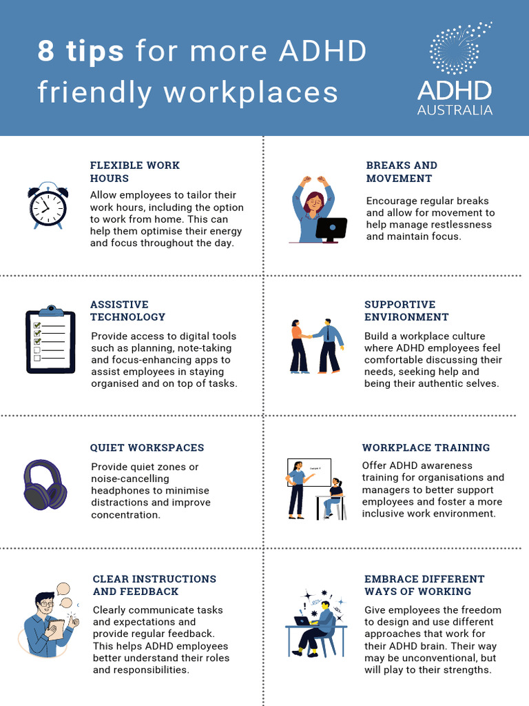 ADHD-Friendly Workplace Strategies | PDF