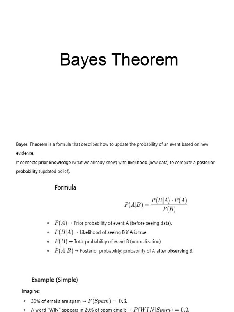 Naive Bayes Classification Examples | PDF