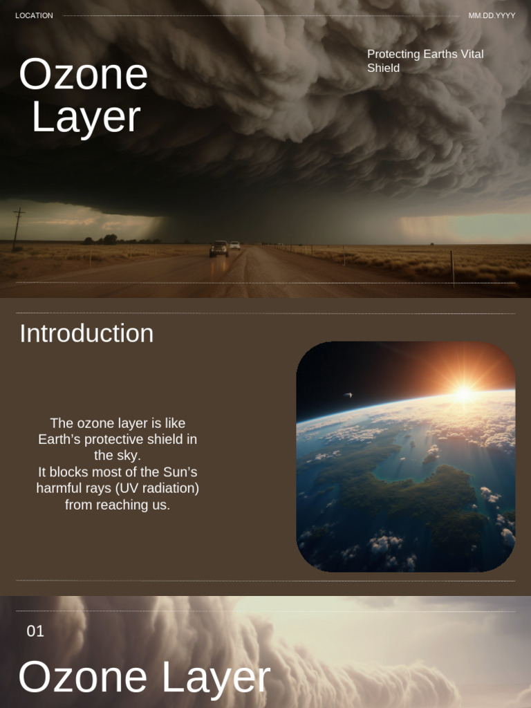 Ozone Layer: Earth's Protective Shield | PDF