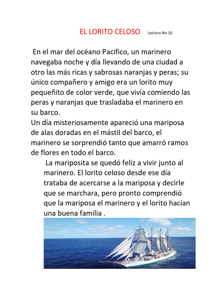 El Lorito Celoso | PDF