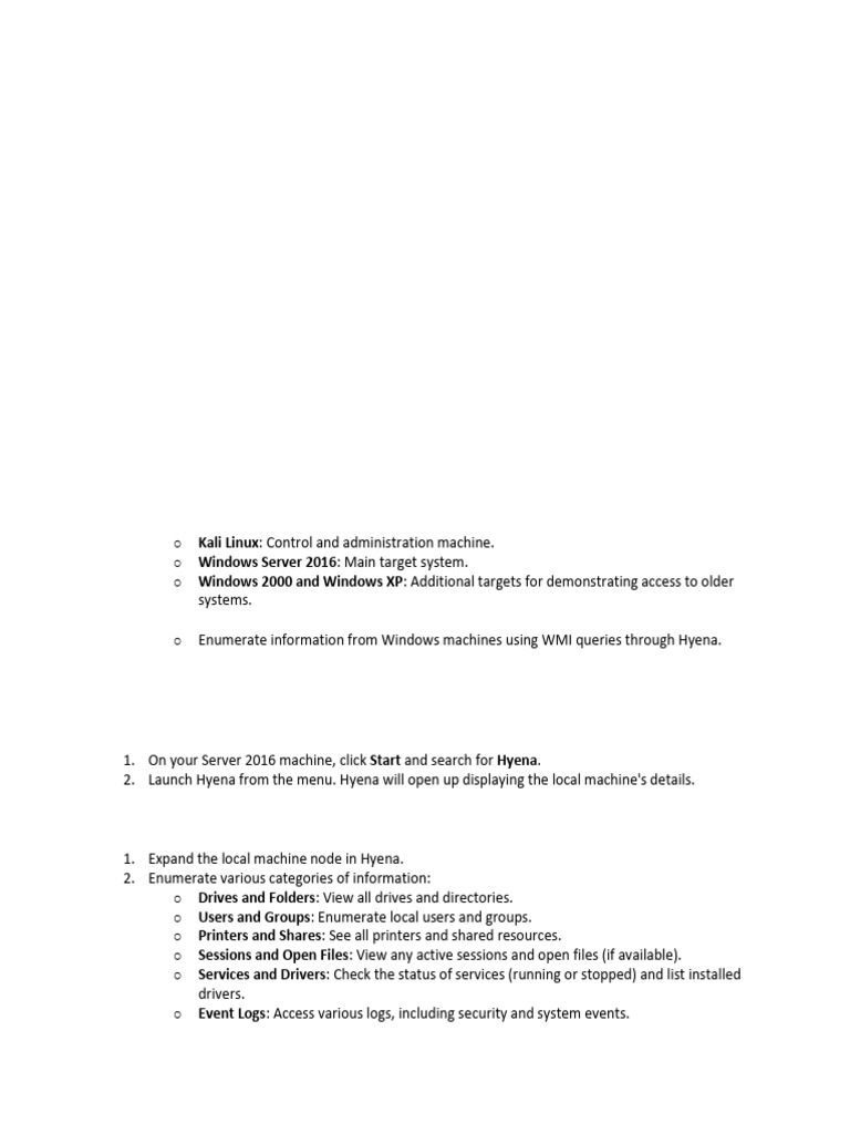 Enummeration LAB 03 | PDF | Windows Registry | Windows 2000