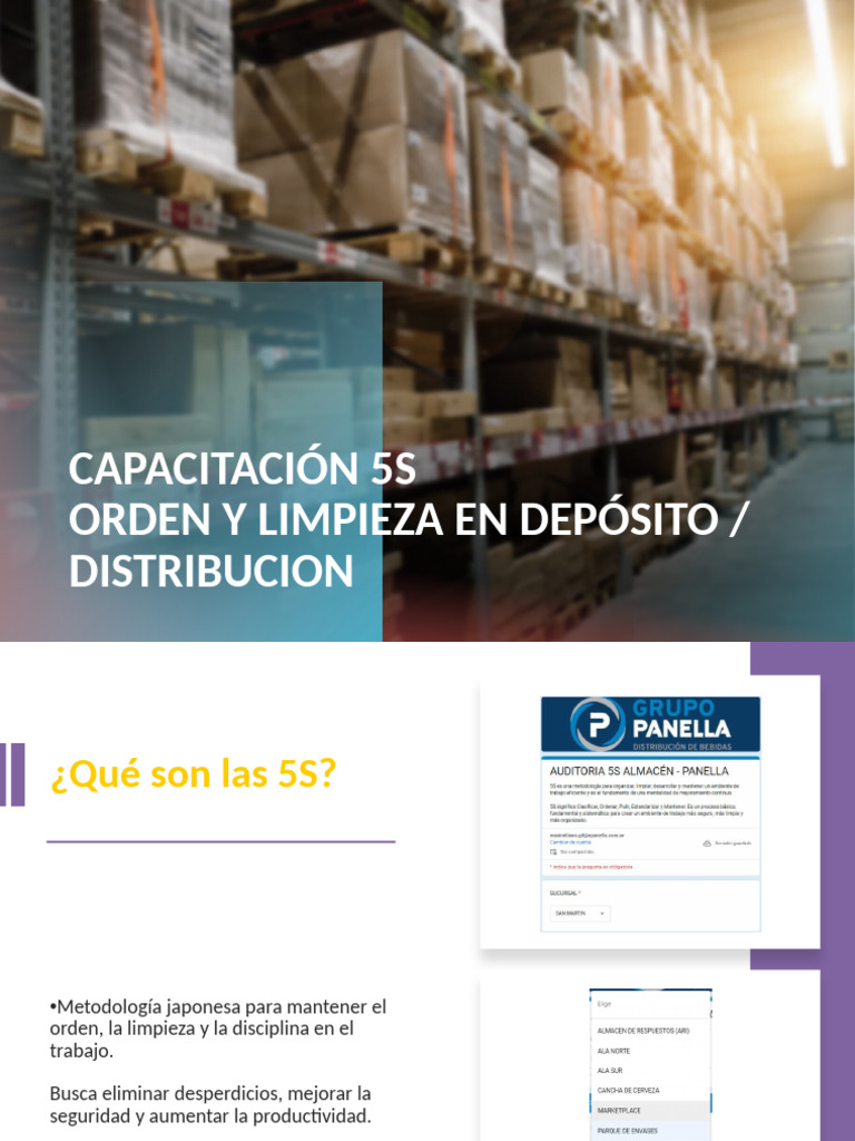Capacitacion 5S Deposito | PDF