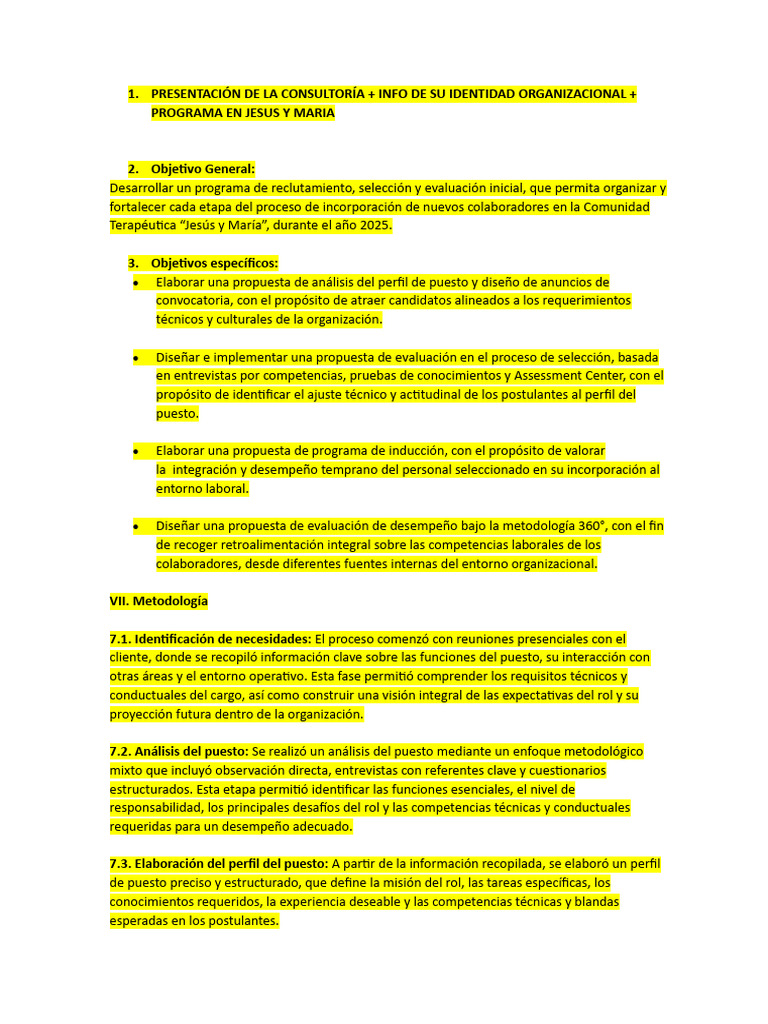 División Expo | PDF | Reclutamiento | Evaluación de desempeño